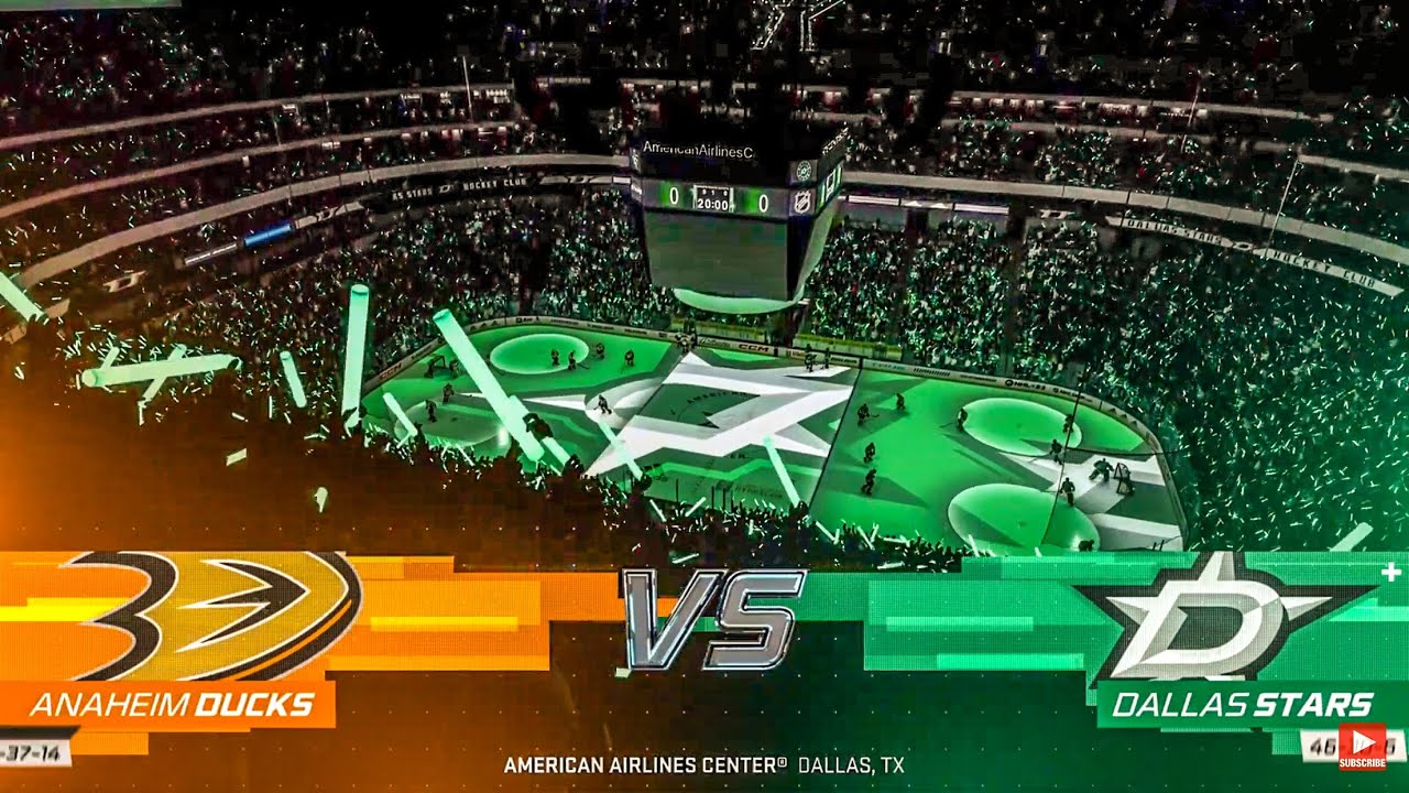 Anaheim Ducks vs Dallas Stars 2/6/2023 NHL 23 Gameplay - YouTube