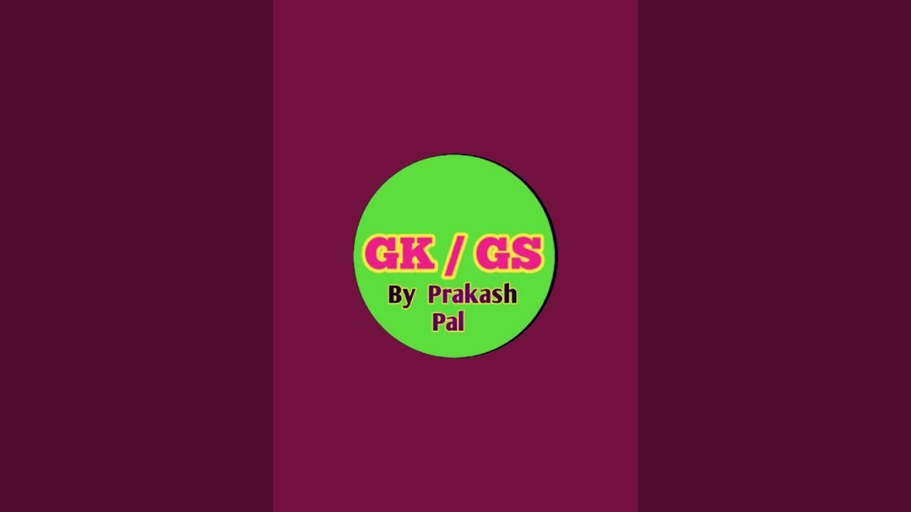 GK / GS by Prakash is live - YouTube
