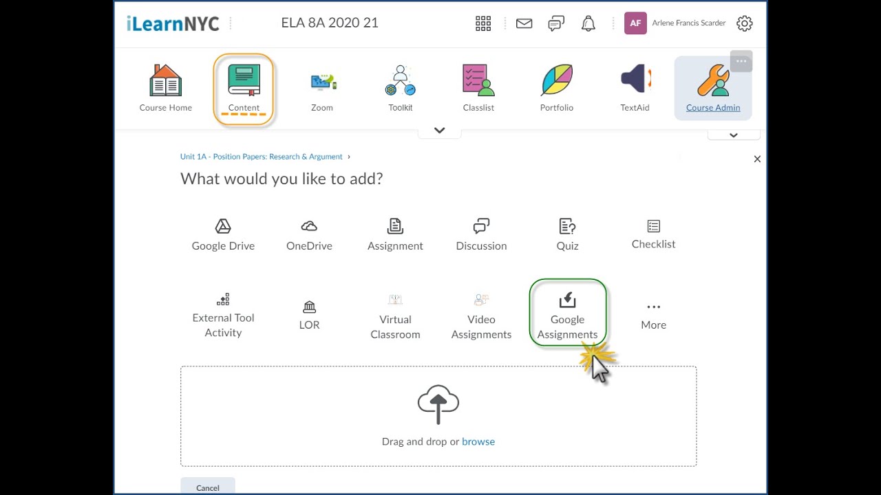 Google Assignments LTI - YouTube