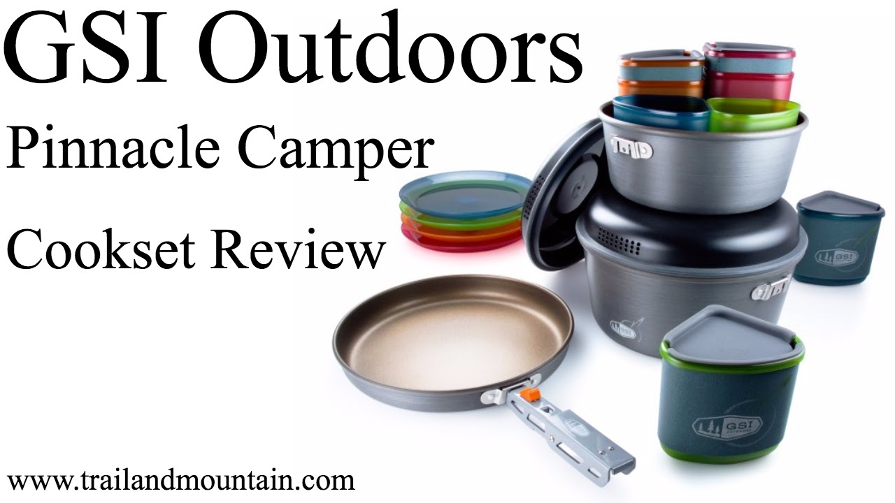 GSI Pinnacle Camper Cookset Review - YouTube