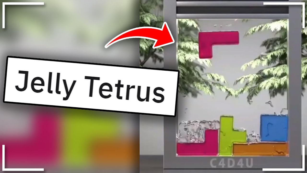 Jelly Tetris is SUPER SATISFYING - YouTube