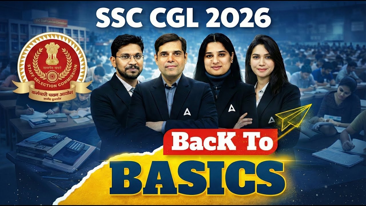 SSC CGL 2026 Preparation | Back To Basics Batch Launch | Start From ...