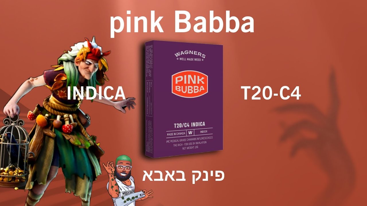 פינק באבא (Pink Bubba Wagner's) אינדיקה בקטגורת T20/C4 ביקורות זנים ...