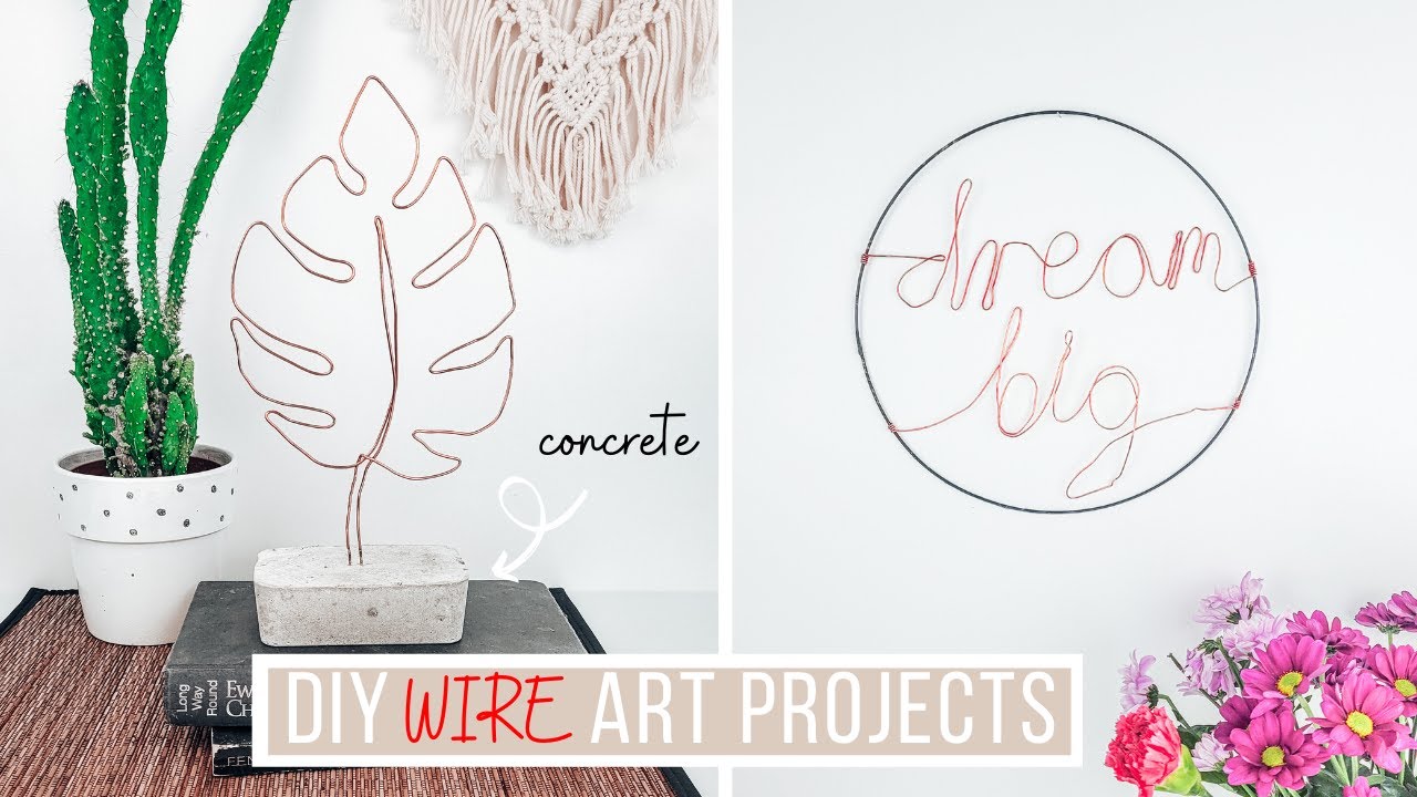 Easy Wire Art Ideas