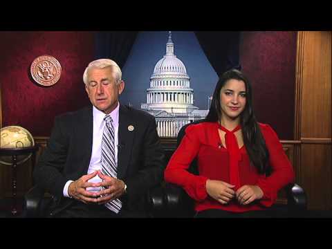 Aly Raisman and Rep. Reichert for IKnowEverything