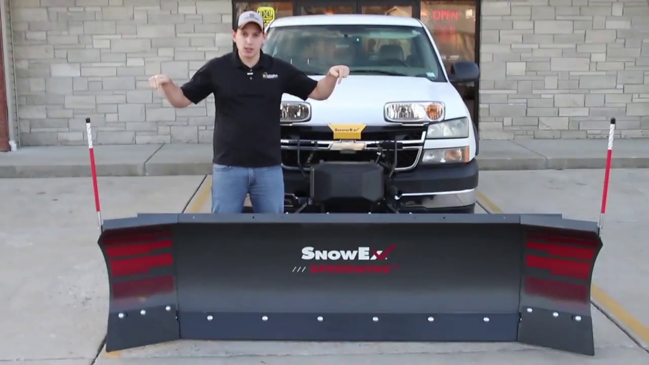 SnowEx Speedwing product highlights - YouTube