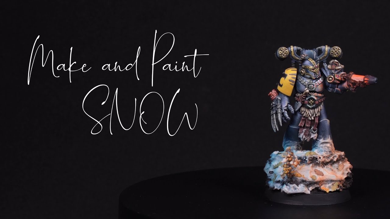 The Ultimate Guide: How to Make and Paint Snow [ENG sub] - YouTube