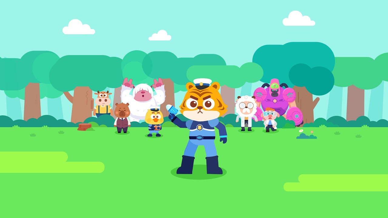 Sheriff Tiger - Kids Cartoon直播 - YouTube