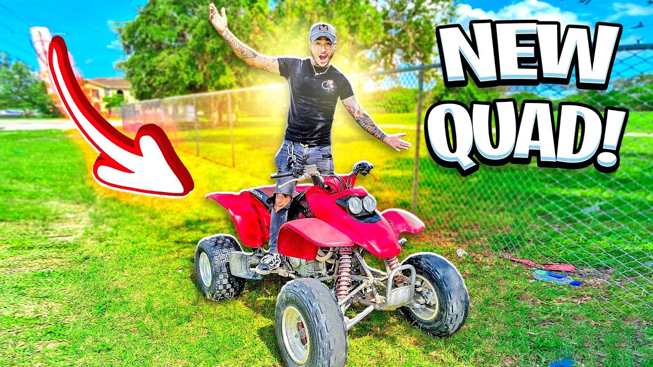 PICKING UP A NEW QUAD TO STREET RIDE IN MIAMI ! | BRAAP VLOGS - YouTube