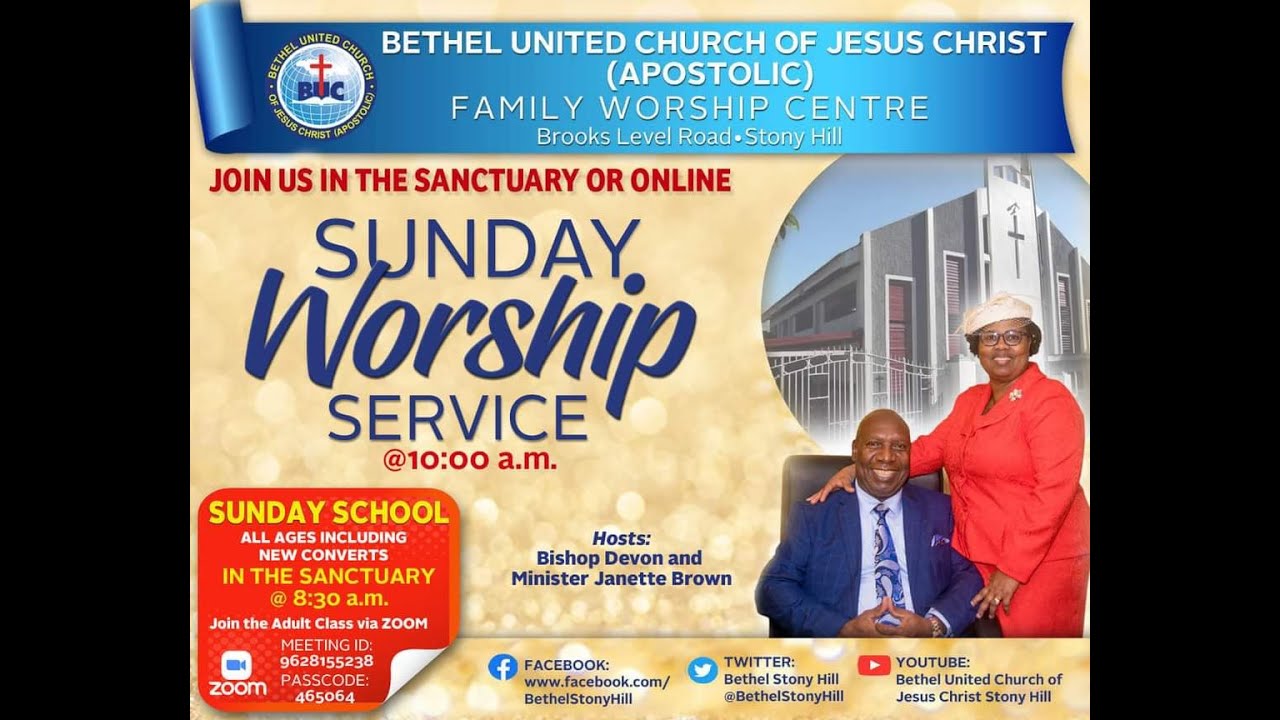 BUC Stony Hill | Sunday Morning Service | Minister Brian Hall | Feb 18 ...