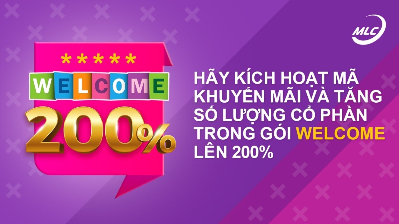 Cập nhật chương trình khuyến mãi x20% x50% x100% của gói WELCOME MLC - YouTube