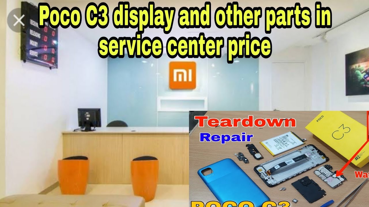 Poco C3 screen/display/folder/combo price - YouTube