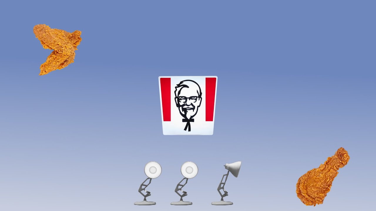 Three Luxo Lamps vs KFC Logo | Classic - YouTube