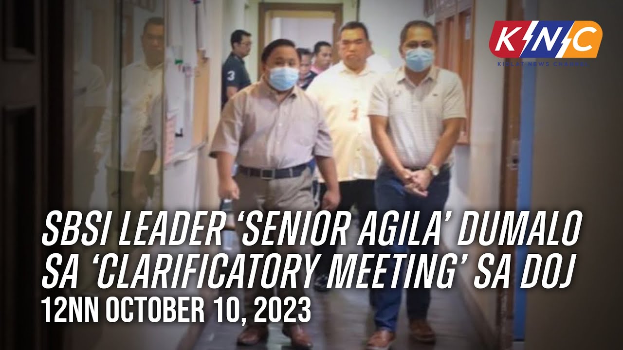 SBSI ‘Senior Agila’ dumalo sa ‘clarificatory meeting’ | Kidlat News ...