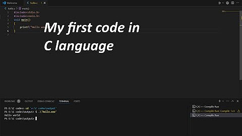 C language - YouTube