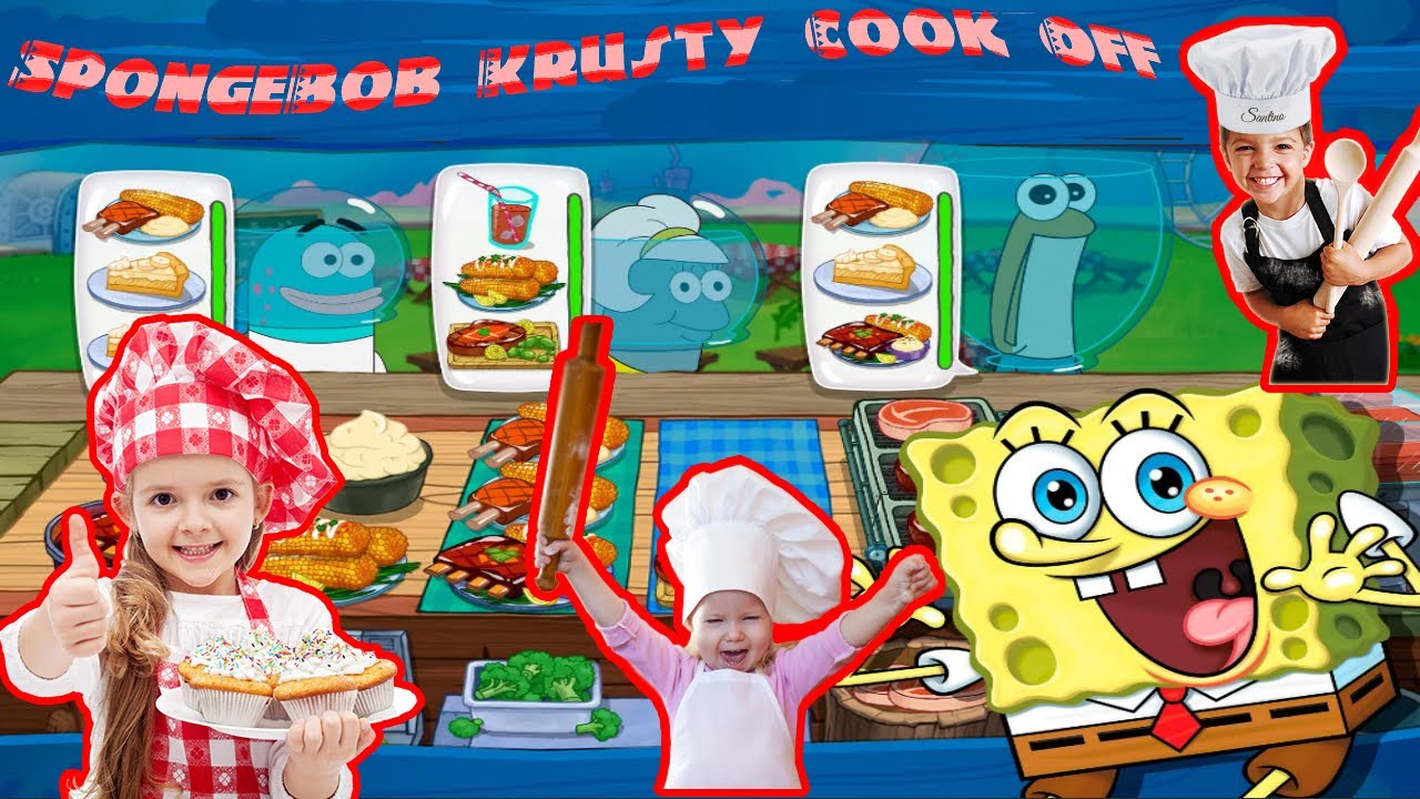 Spongebob krusty cook off game - centralzopa