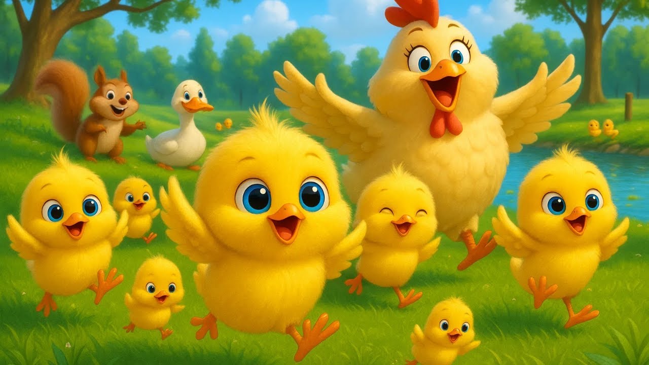 The Little Chickens Say PEEP PEEP! 🎶 | Fun Songs for Kids | Nursery ...