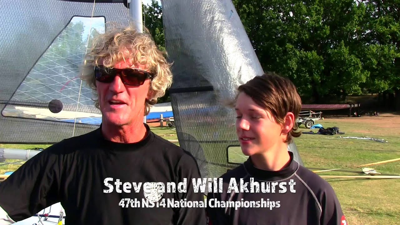 Steve Akhurst - 47th NS14 National Championships - YouTube