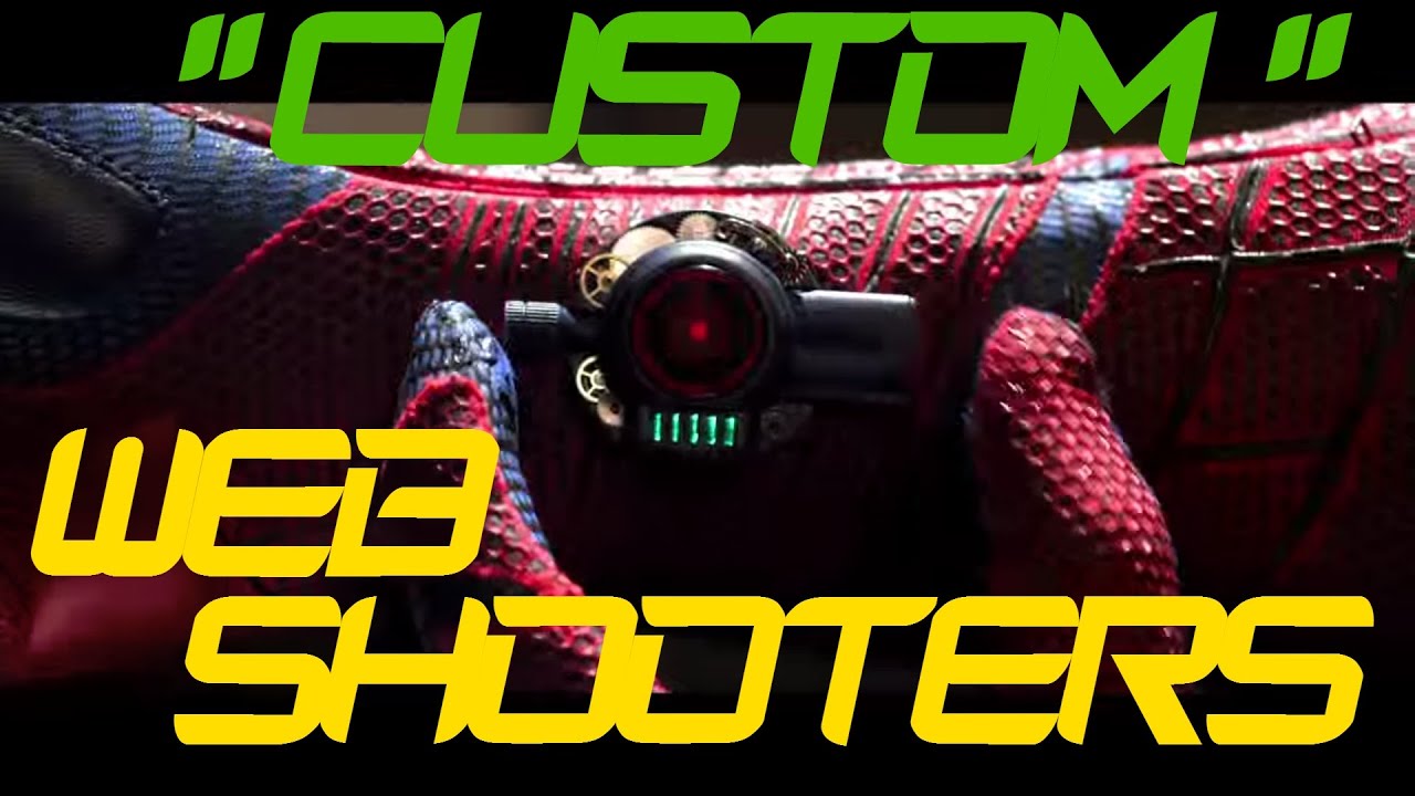 Custom Web Shooter Replicas (TASM) - Part 2 | Idk Why - YouTube