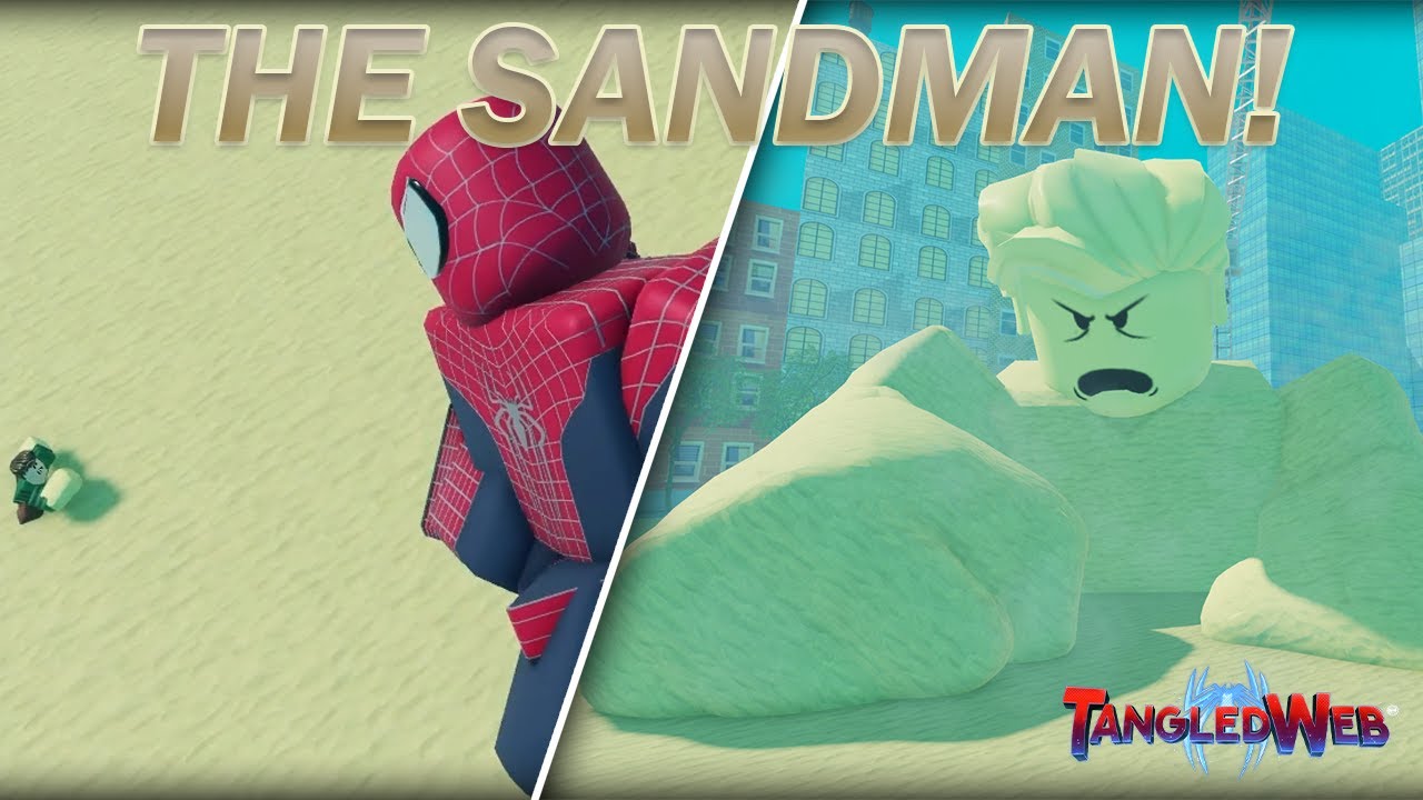 NEW ROBLOX SANDMAN BOSS BATTLE! | Tangled Web - YouTube