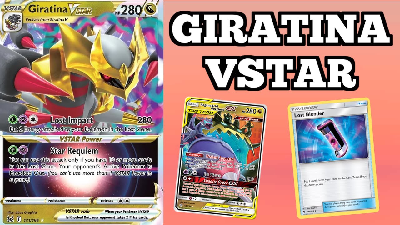 Giratina VSTAR One Shots High HP Pokemon- PTCGO Expanded - YouTube