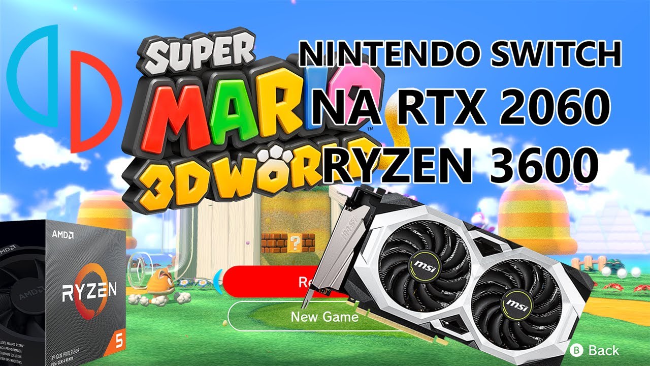 Nintendo Switch no PC | Emulador Yuzu | RTX 2060 + Ryzen 3600 - YouTube