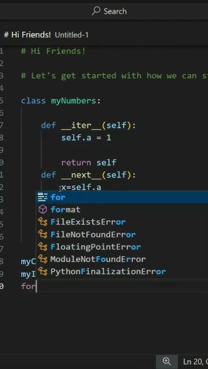 Python Iterators Stop Iteration Pythonprogramming Pythontutorial