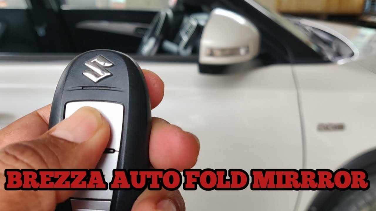 BREZZA AUTO FOLD||BREZZA ACCESSORIES - YouTube