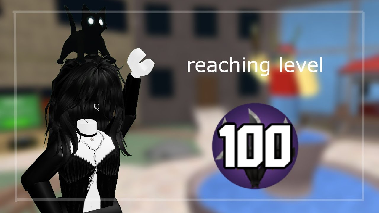reaching MAX LEVEL on MM2! - YouTube