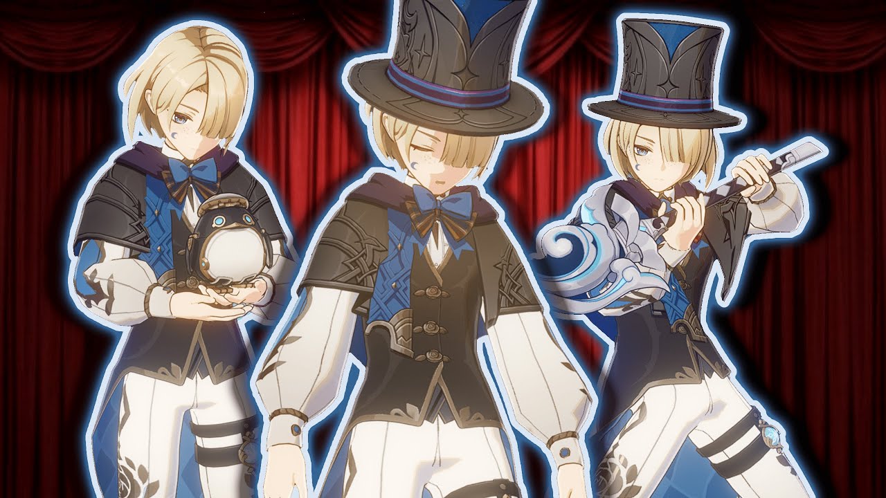 Magician Freminet Outfit Showcase - YouTube