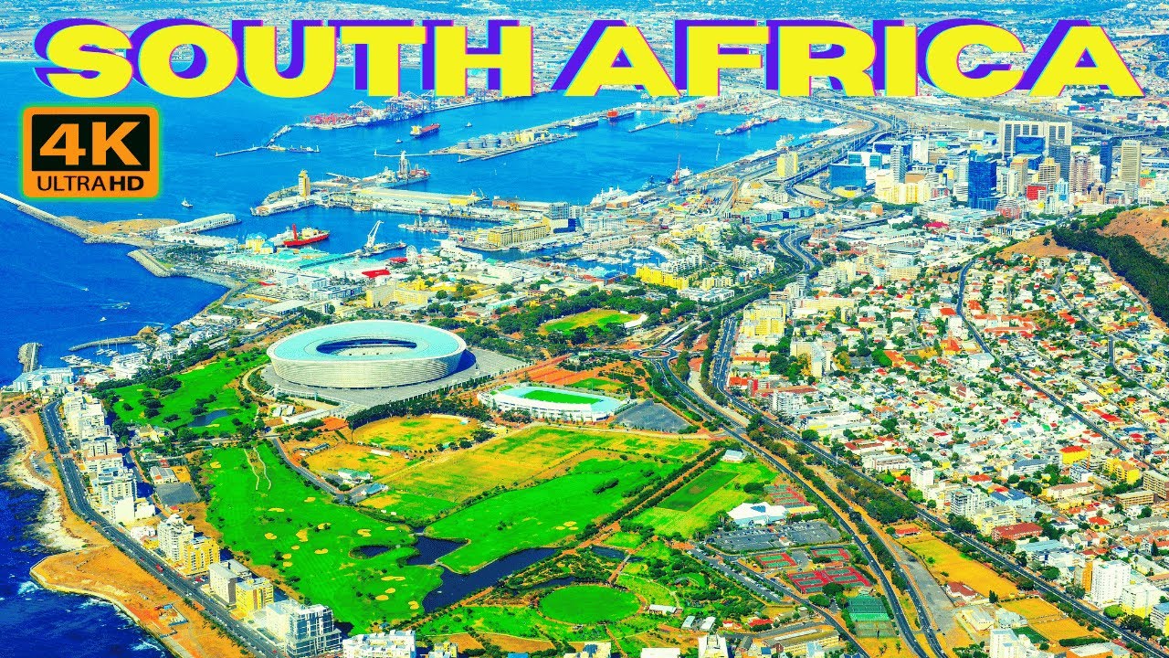4K HD FLYING AROUND BEAUTIFUL SOUTH AFRICA, ATTRACTIVE LANDSCAPES ...