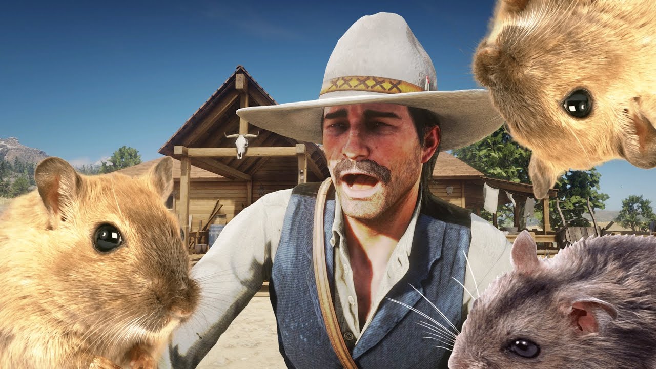 John's House Gets INVADED BY RATS (RDR2) - YouTube