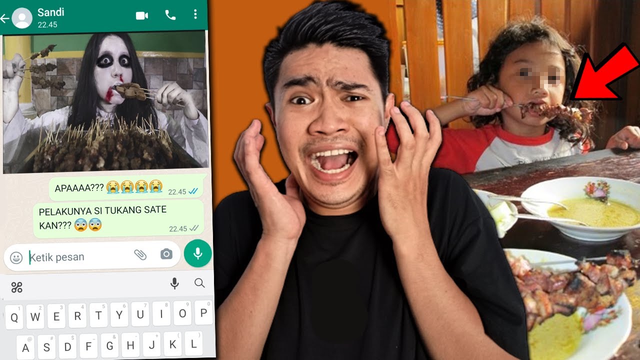 ANAK INI MAKAN SATE D4GING MANUSIA!!! - YouTube