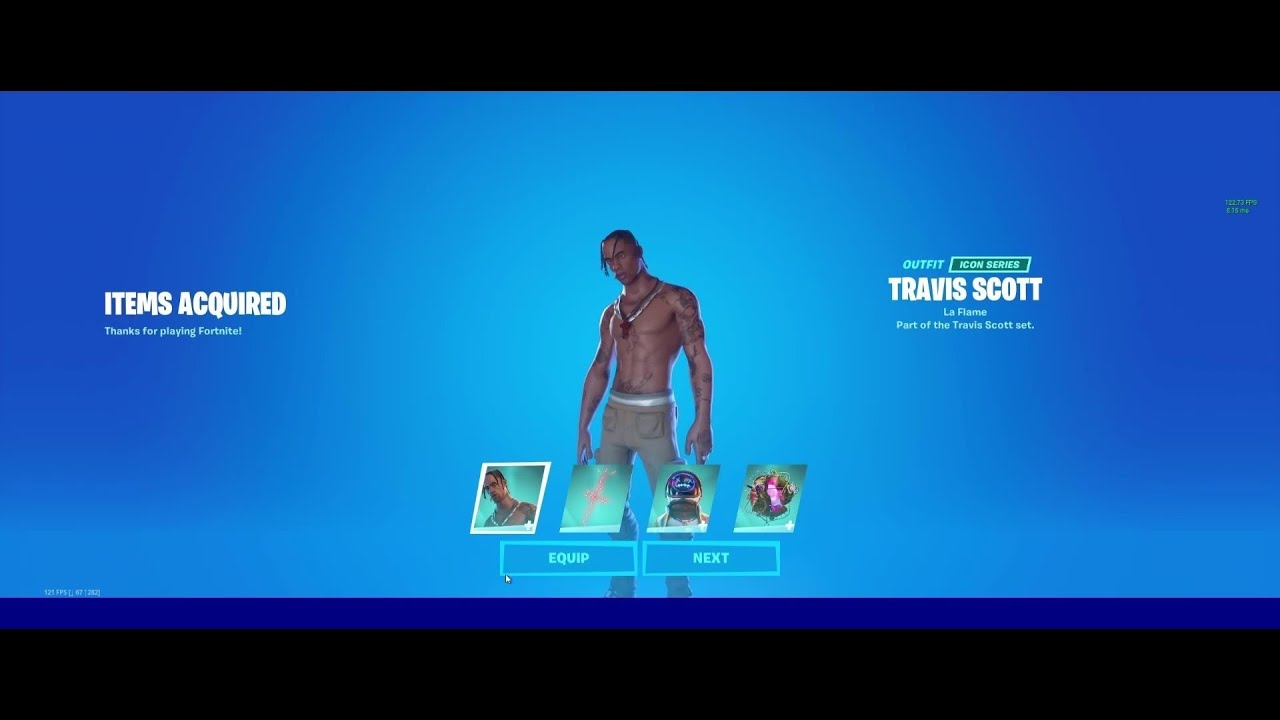 Fortnite Travis Scott & Astro Jack Buying New Astronomical Bundle ...