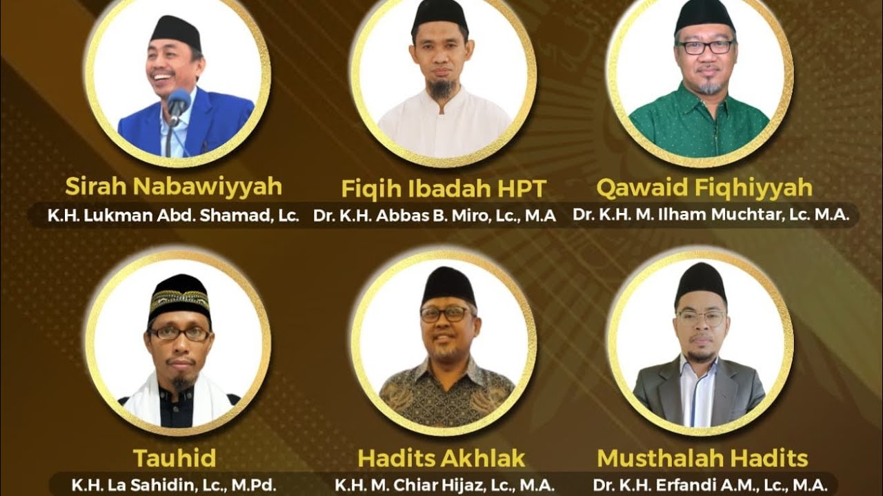 Dr. M. Ilham Muchtar, Lc., MA. (Kaidah Fiqh) - YouTube