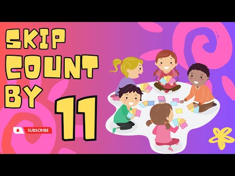 The Skip Counting by 11 Song | Silly School Songs | Safe Videos for Kids