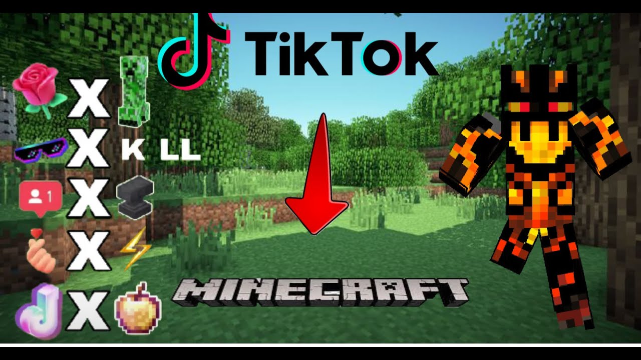 minecraft interactivo con gente de tik tok - YouTube