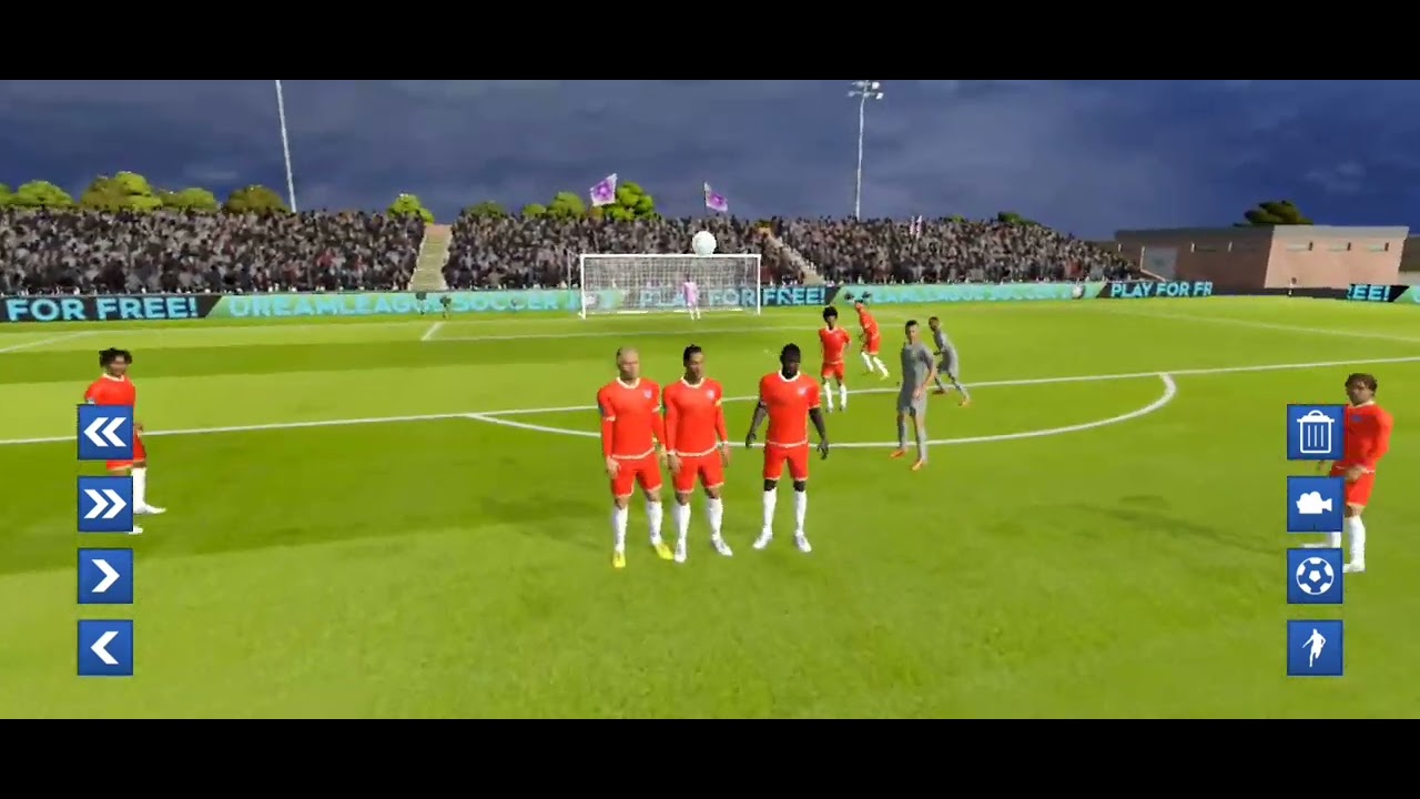 DLS 40 YARDS fire free kick Goal @DLSGame200k @lipedlscia - YouTube