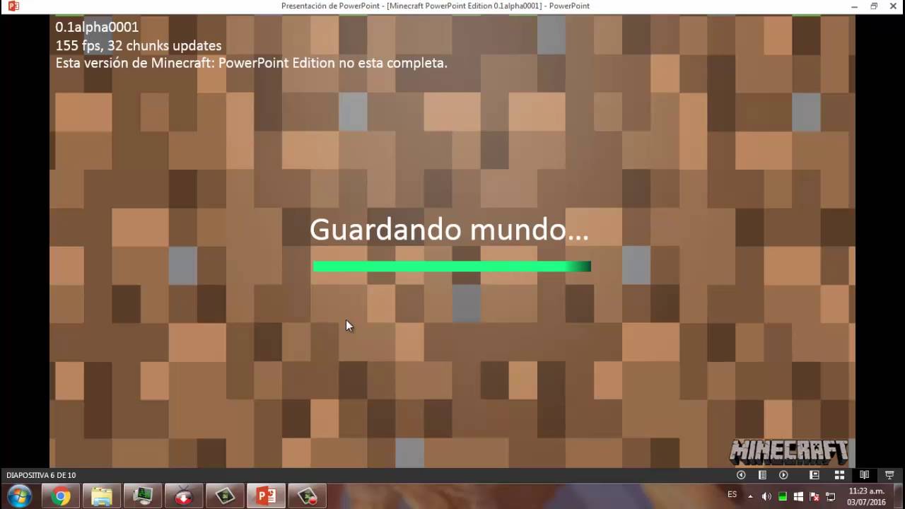 Minecraft PPT Edition juego - YouTube