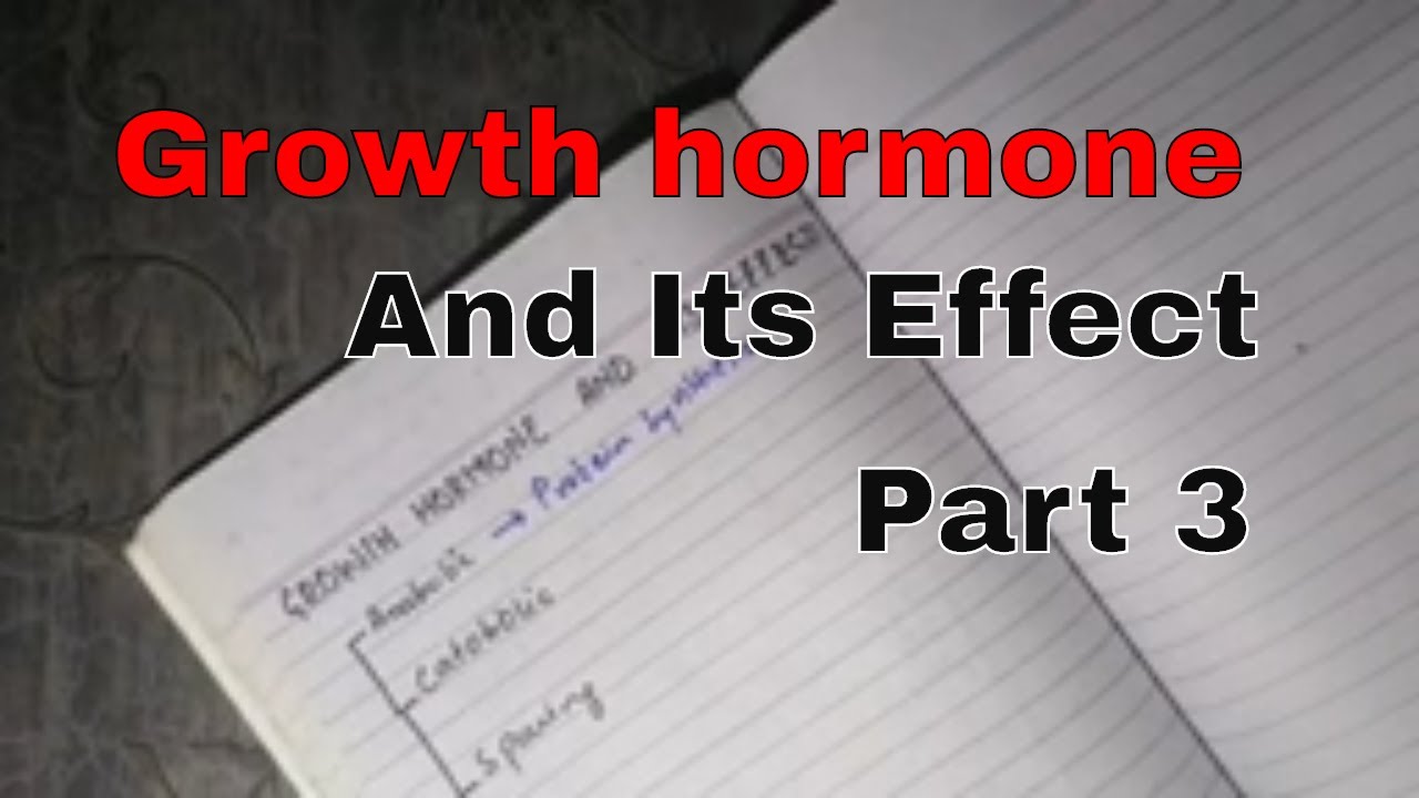 Growth hormone and its function part3, lipolysis and carbohydrate ...