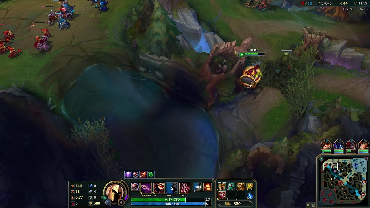 League of Legends - Pantheon MiD Old School - YouTube