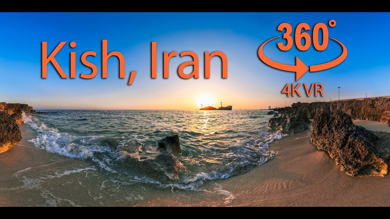 Kish Island in Iran 4K 360° VR - YouTube