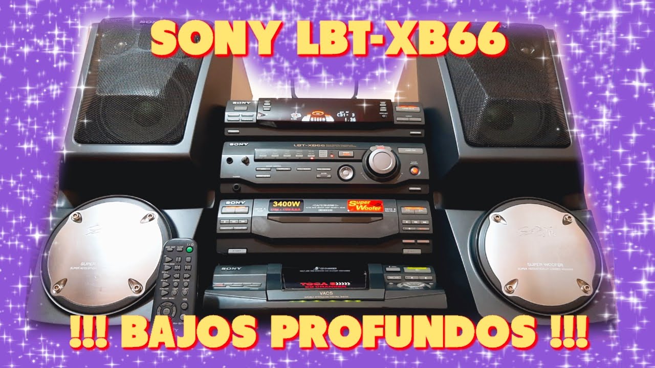 SONY LBT-XB66 (TAPA PLATEADA)‼️😎🔊 TEST DE SONIDO EN LUGAR CERRADO #6 🔊🔊 ...