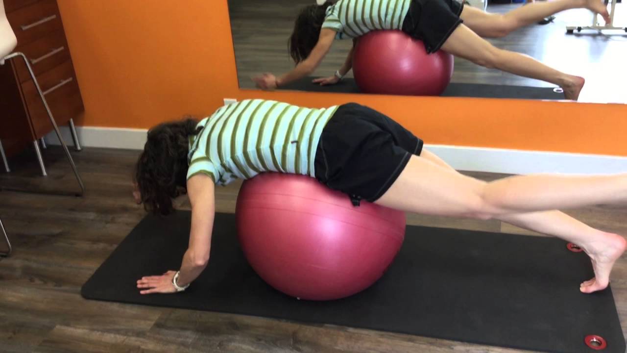 Outer Core Strength - Try This Simple Opposite Arm & Leg Exercise - YouTube