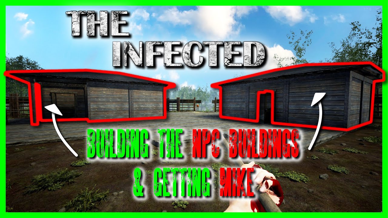 Building the NPC BUILDING & Finding MIKE in The Infected - Ep.13 - YouTube