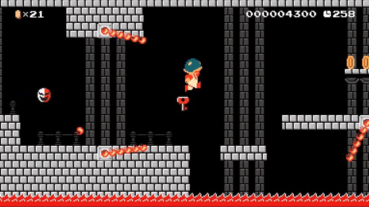 Eric's Super Mario Maker 2 Levels: Phanto's Castle - YouTube