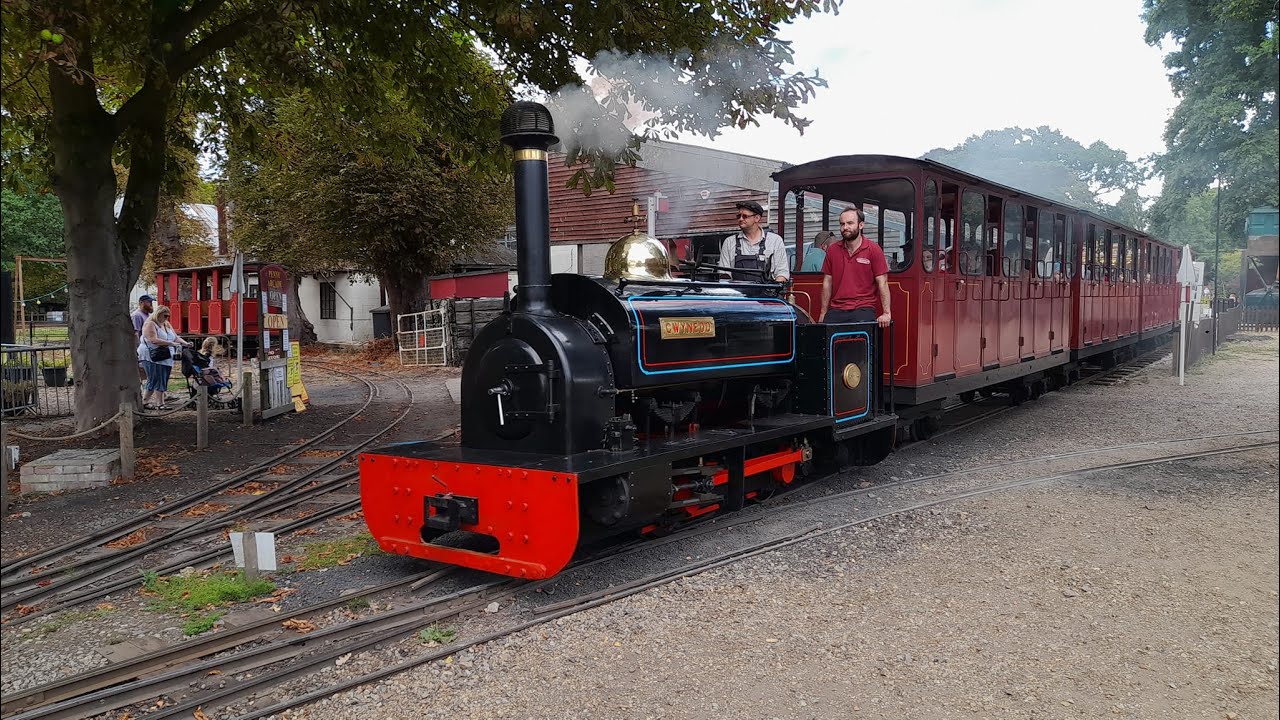 Bressingham Steam Museum With Three Railways In Action - YouTube