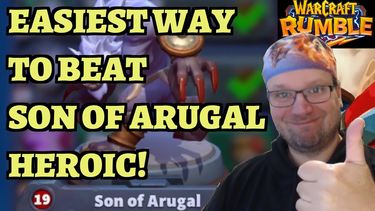 HEROIC Son of Arugal Lordaeron Campaign Guide - Warcraft Rumble - YouTube