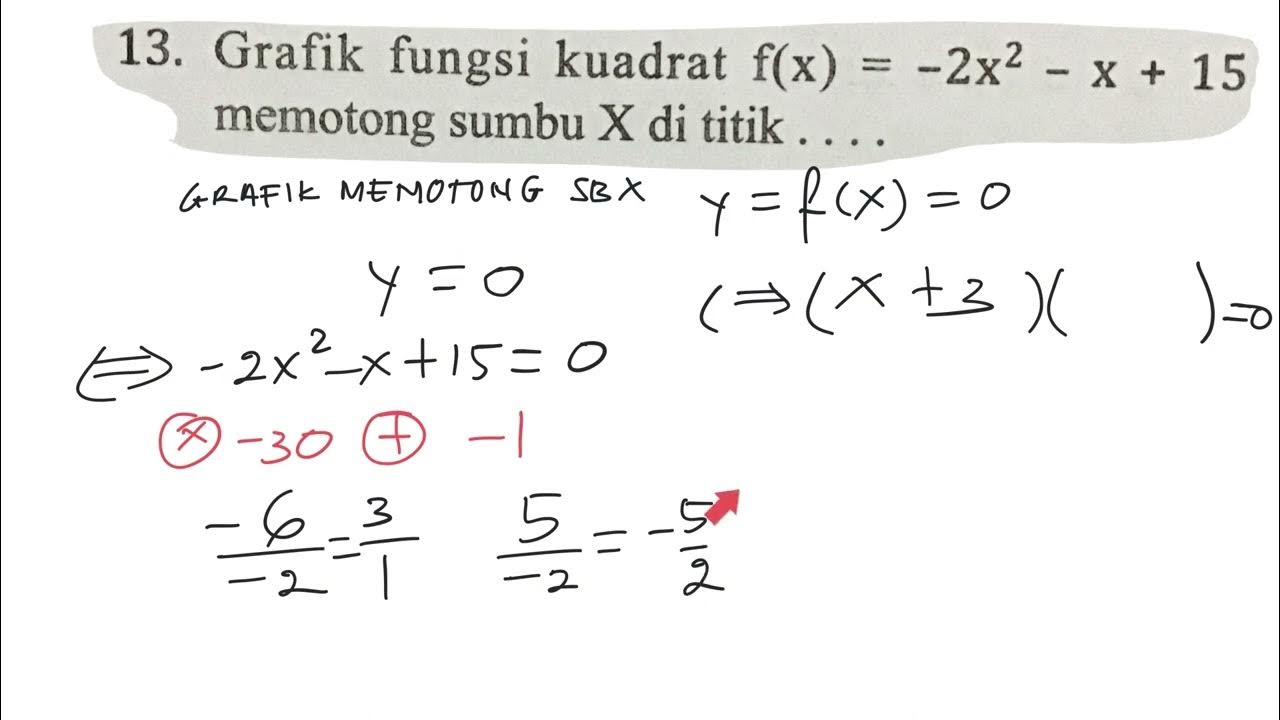 Grafik Fungsi Kuadrat F x 2x Kuadrat x 15 Memotong Sumbu X Di Titik grafik-fungsi-kuadrat-f-x-2x-kuadrat-x-15-memotong-sumbu-x-di-titik