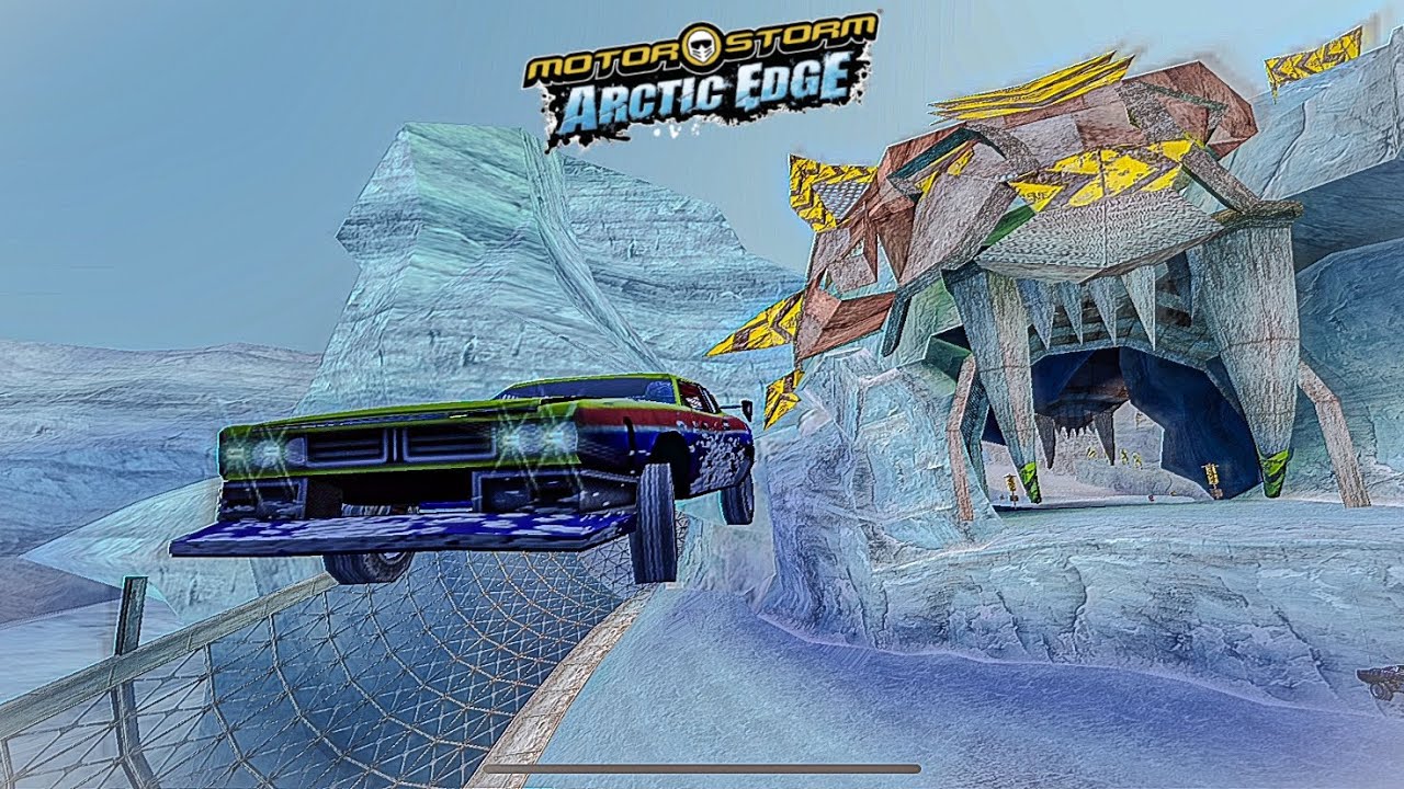 MotorStorm Artic Edge [PSP] Race #2 - YouTube
